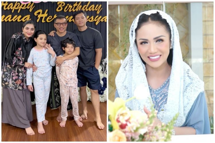 Anang sambut Krisdayanti saat bertandang ke rumahnya, sikap suami ...