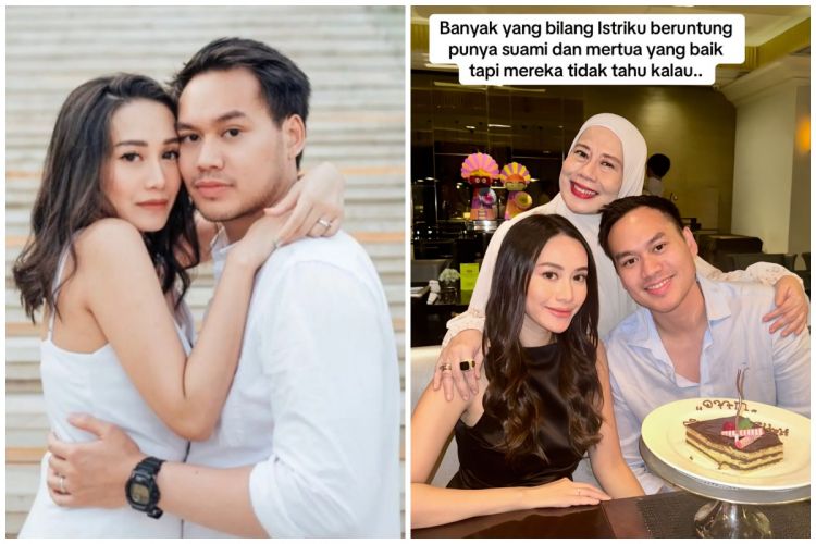 Istri dipuji beruntung dapat suami dan mertua baik, cara Rama Sahetapy meresponsnya ini panutan ...