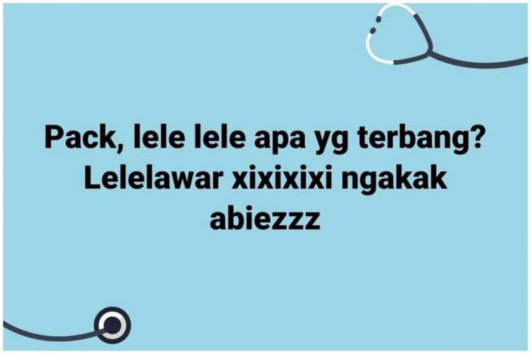 11 Jawaban lucu tebak-tebakan di Facebook ini receh abis, bapak-bapak ...