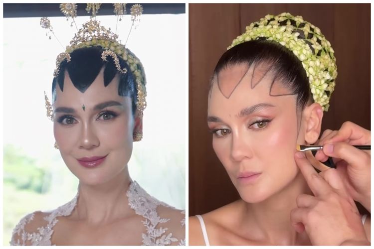 Makeup bebas dempul, begini cara MUA Luna Maya bikin foundation ...