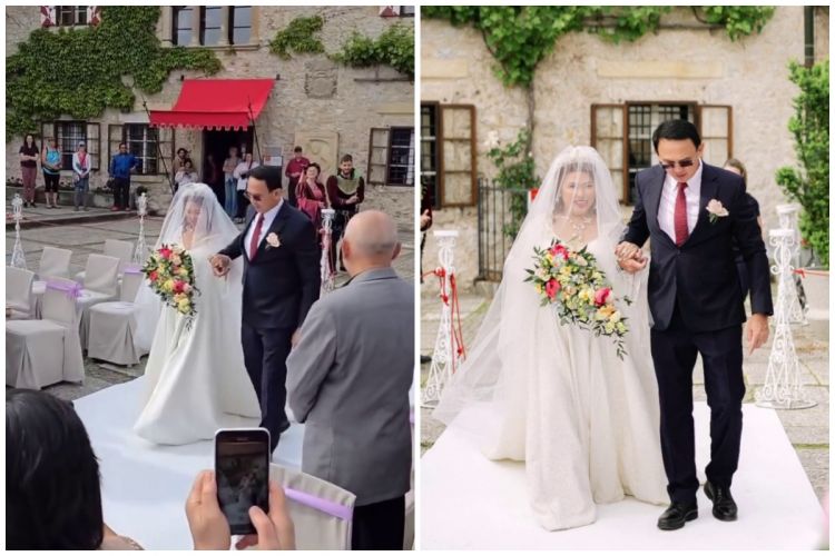 9 Potret Fifi Lety adik Ahok menikah di usia 56 tahun, sosok suaminya ...