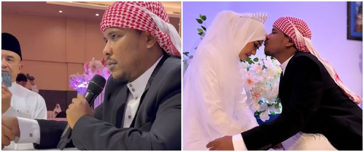 14 Mamat Alkatiri's wedding moment had a Middle Eastern feel, the dowry ...