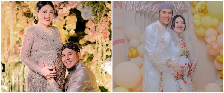8 Potret Via Vallen melahirkan anak pertama di momen cantik serba angka 7, penuh kebahagiaan
