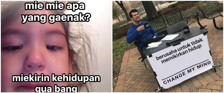 11 Meme kocak menggambarkan beratnya hidup ini bikin nyesek, bisa ...