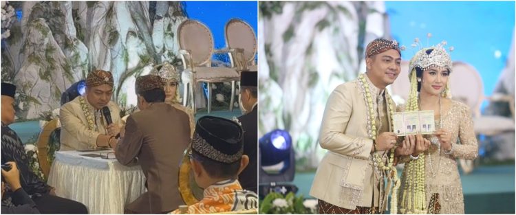 Lepas Masa Lajang Di Usia 40 Tahun 11 Momen Pernikahan Ade Govinda Beri Mahar 4 Mas Kawin Berbeda