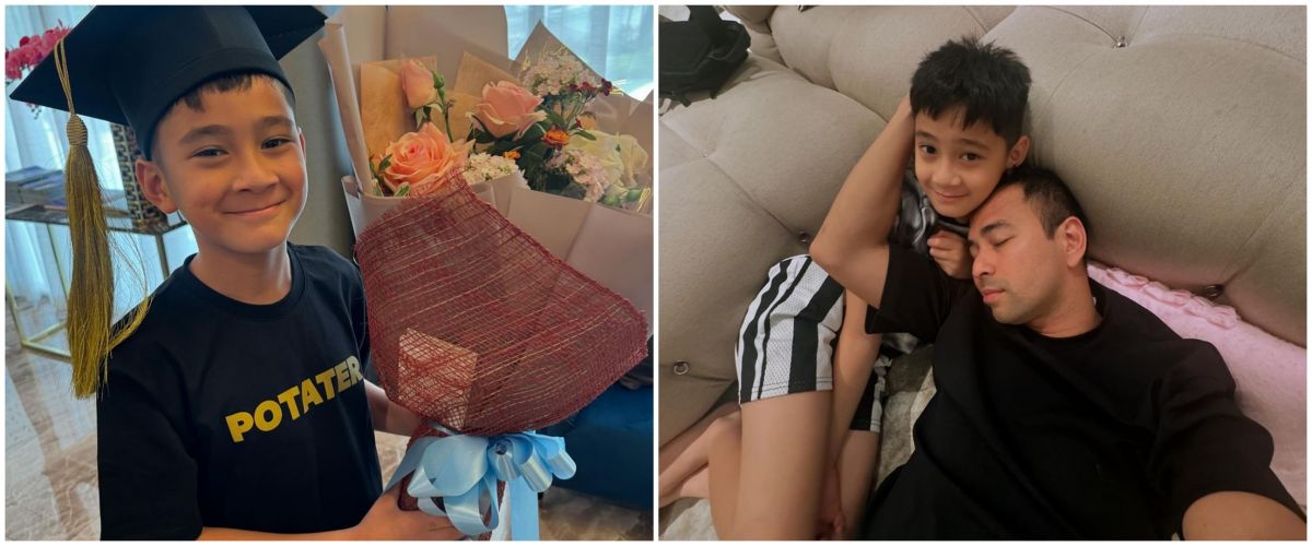 Raffi Ahmad uploads edited photos of Rafathar at the age of 18, 11 of ...