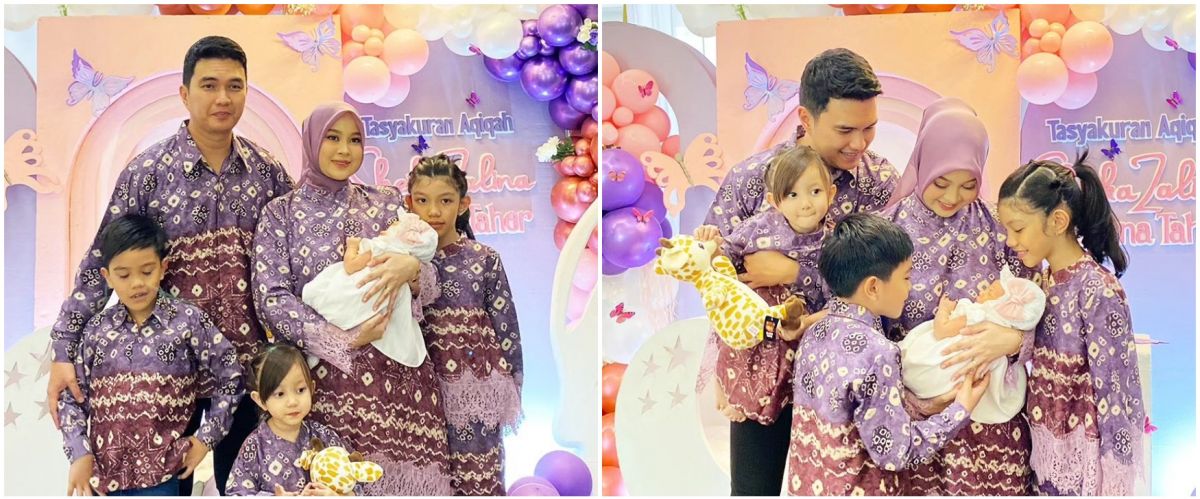 9 Moments of the akikah of Aldi Taher's second child with Salsabillih ...