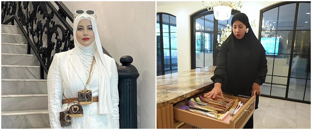 11 Portraits of Tasyi Athasyia's new luxurious gold-toned kitchen with ...