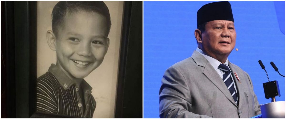 11 Portraits Of Prabowo Subiantos Transformation From Time To Time When He Was Young His Face