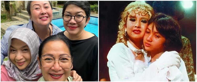 Sahabatan sejak kecil selama 48 tahun, ini 9 momen kebersamaan Dina ...