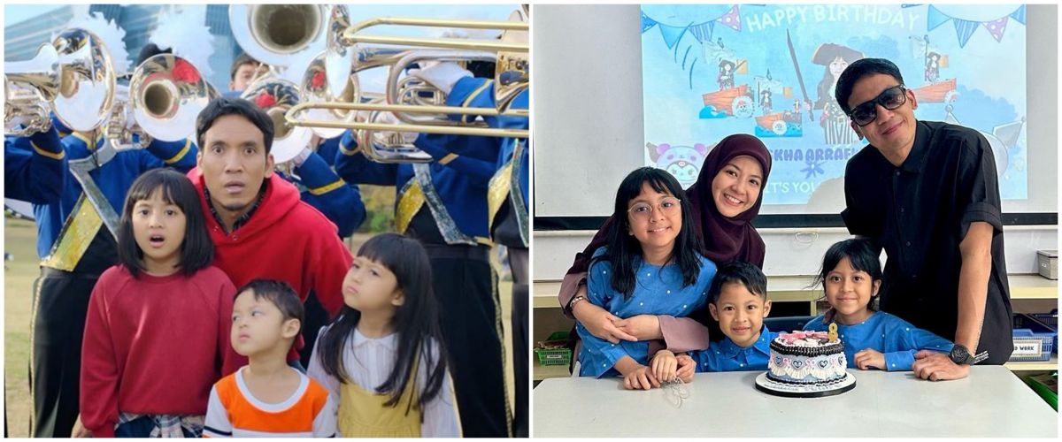 Having a botuna image but easily melted by the attention of children ...