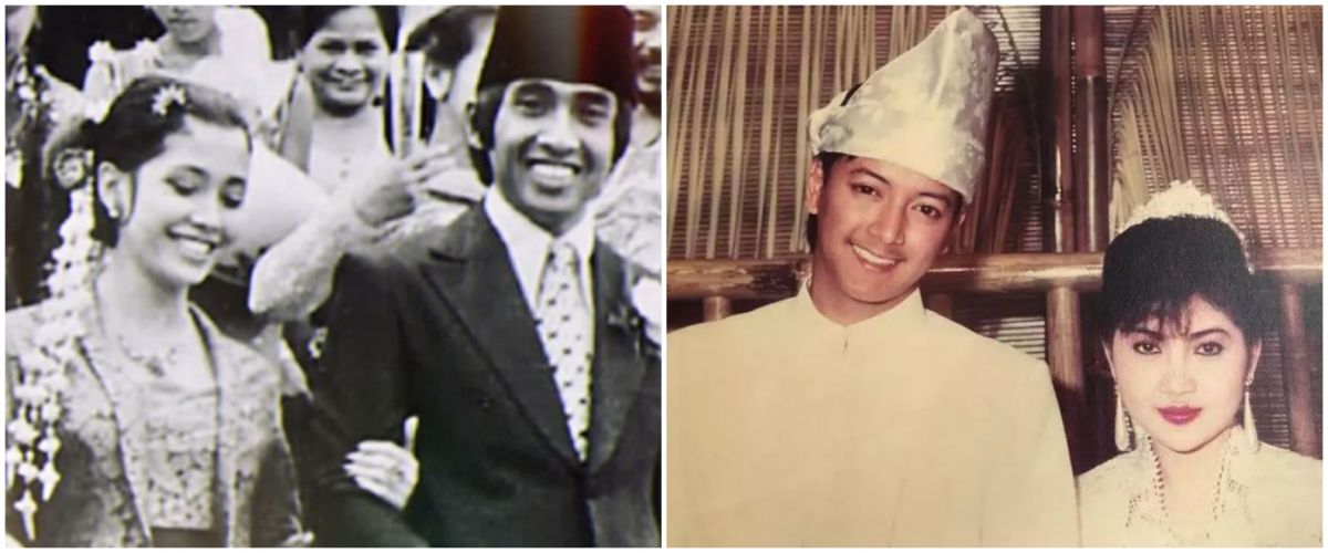 Wedding portraits of 7 celebrities from the 70s, Dina Mariana married Radian Ratulangi, grandson ...