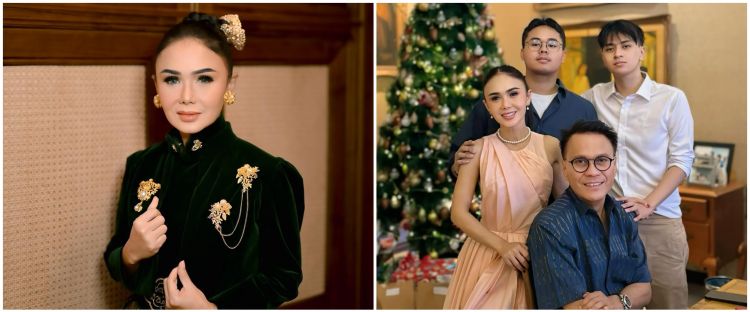 Tetap akur penuh toleransi, ini 9 potret Yuni Shara rayakan Natal bareng Henry Siahaan mantan suami