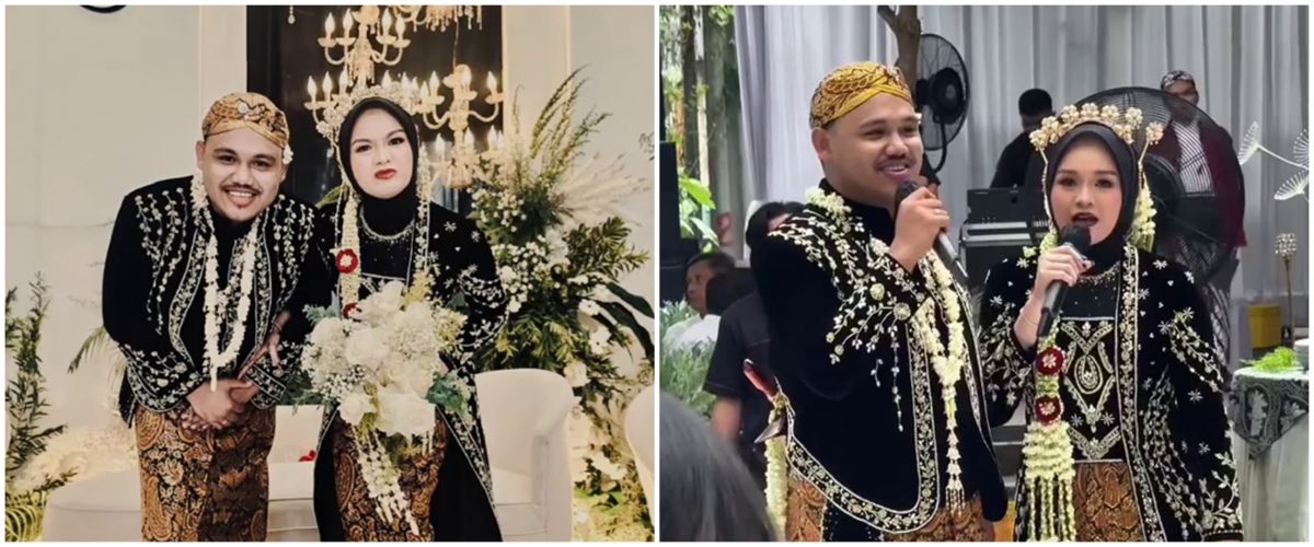 Held in private, here are 9 moments from Salma Salsabil and Dimansyah ...