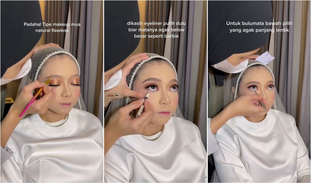 Cara Make Up Mata Besar Seperti Barbie | Saubhaya Makeup