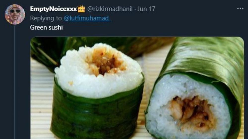 11 Potret kocak kelakuan nyeleneh warga +62 makan sushi ini bikin ngelus dada, nggak gitu caranya