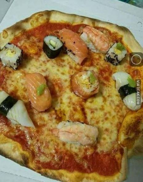 11 Potret kocak kelakuan nyeleneh warga +62 makan sushi ini bikin ngelus dada, nggak gitu caranya