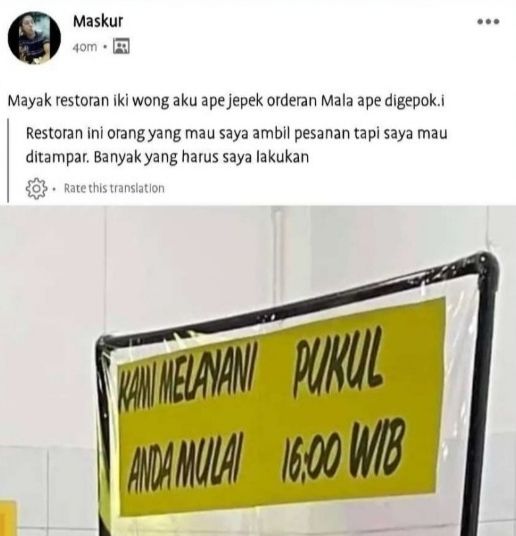 Bikin penasaran lanjutannya, 13 tulisan lucu di gerobak dan spanduk ... Bikin penasaran lanjutannya, 13 tulisan lucu di gerobak dan spanduk ...