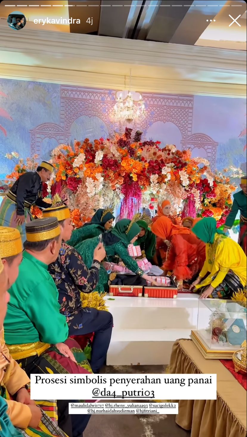 Dipinang dengan uang panai Rp 2 M, intip 11 momen acara adat Putri DA dan Abdul Aziz jelang nikah