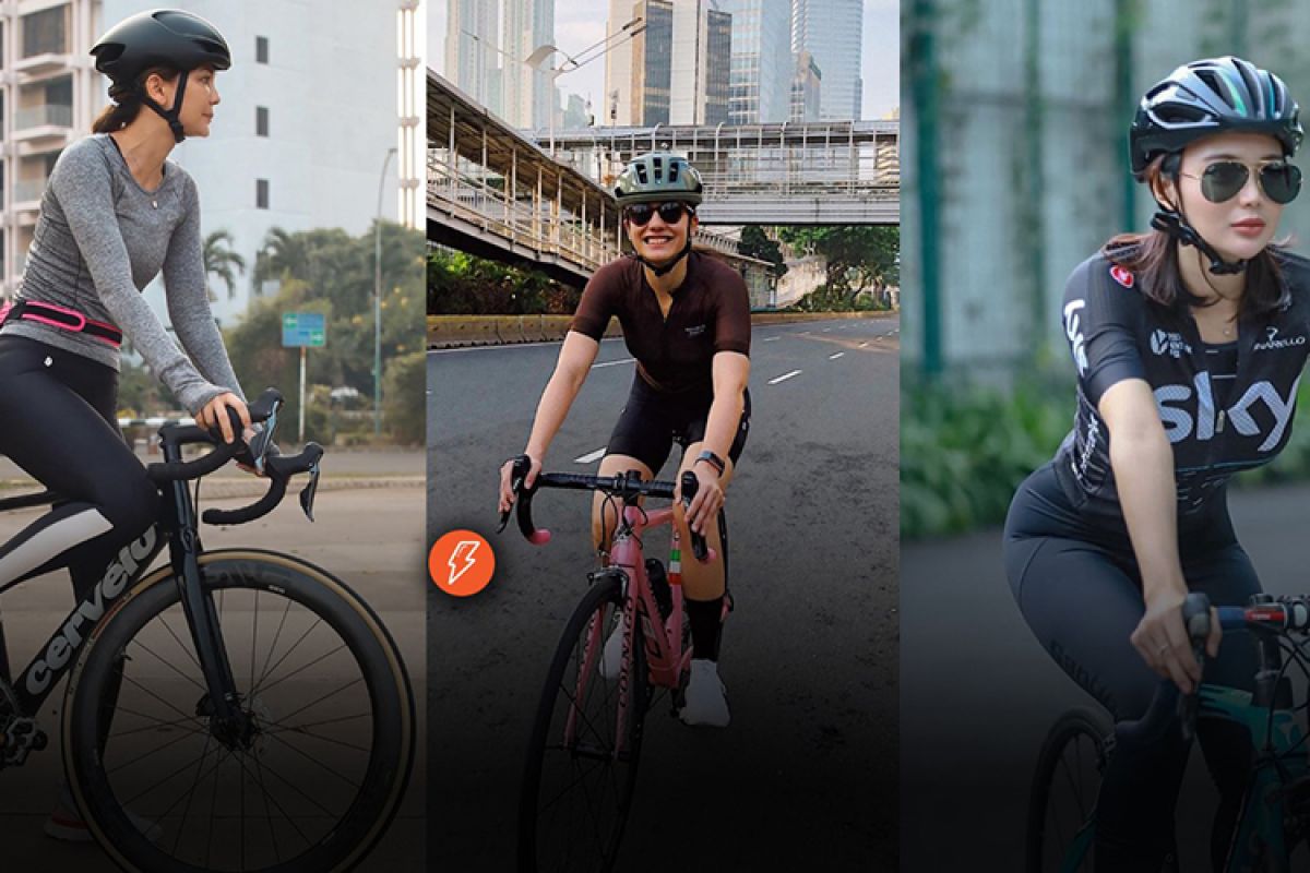 Take a peek at the types of bicycles used by 5 beautiful Indonesian ...