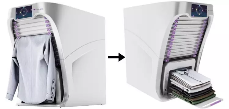 FoldiMate, mesin robot pelipat dan pelicin baju otomatis, keren!