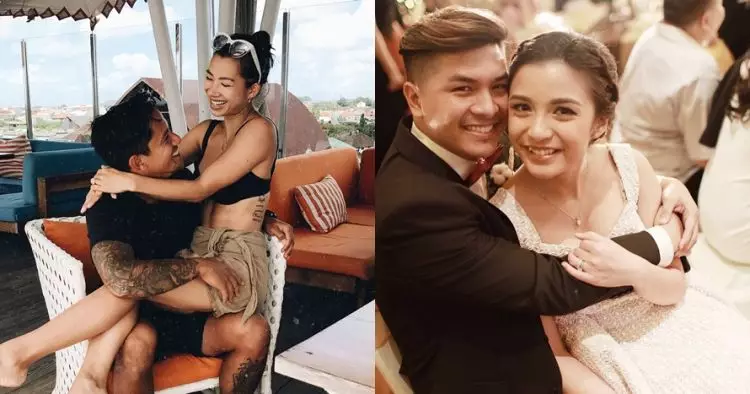 Pose pangku-pangkuan 8 pasang seleb ini romantisnya bikin gemes