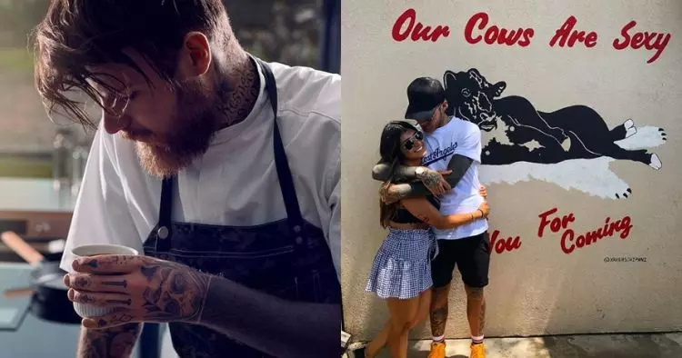 10 Gaya macho chef Robert Sandberg, pacar bintang panas Mia Khalifa