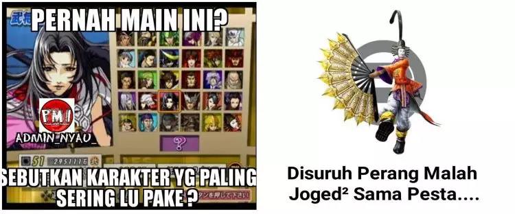 10 Meme lucu game Sengoku Basara PS2 ini bikin kangen masa kecil