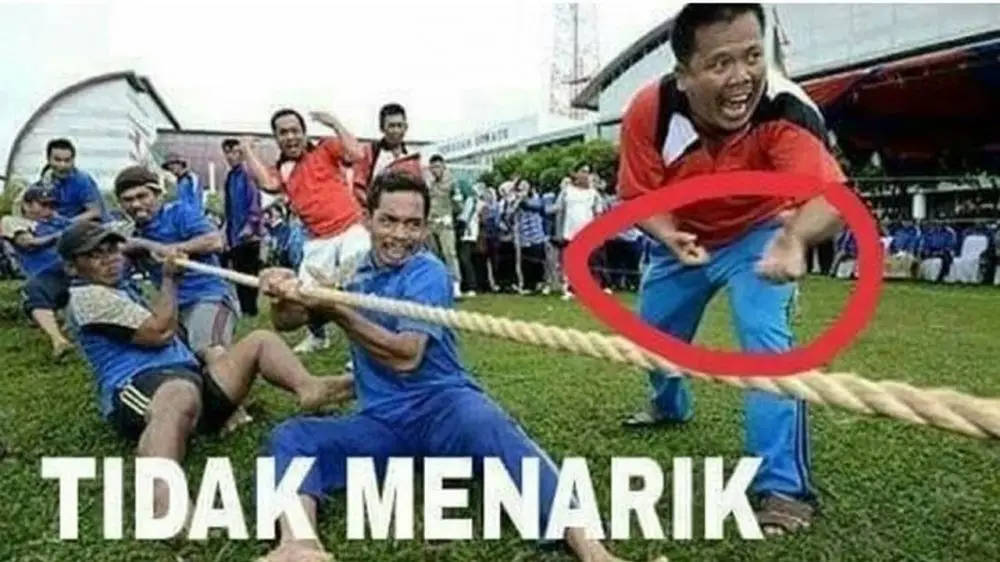 10 Meme lucu lomba tarik tambang ini bikin ketawa sendiri 10 Meme lucu lomba tarik tambang ini bikin ketawa sendiri