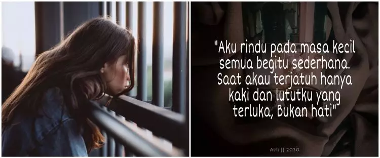 99 Kata-kata bijak rindu masa lalu, bukti waktu cepat berlalu