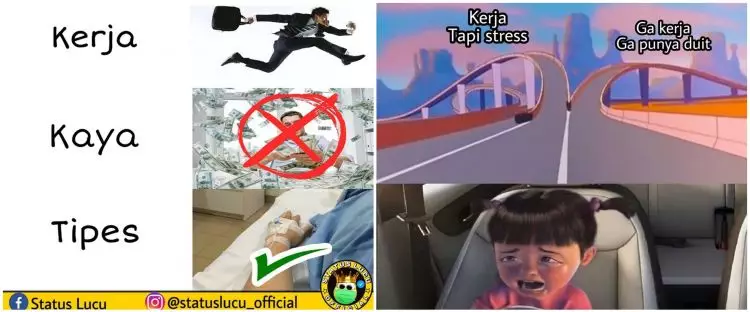 11 Meme kocak semangat kerja ini bikin cengengesan