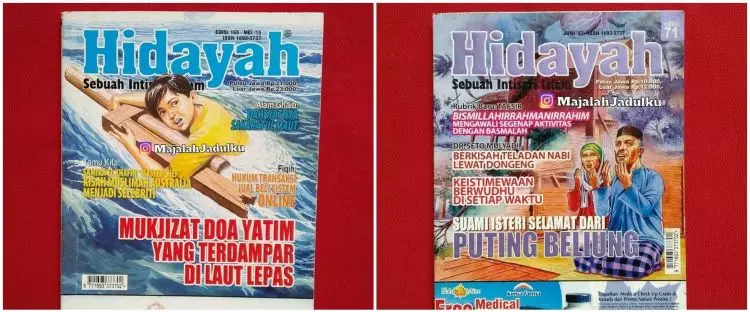 11 Potret cover majalah religi jadul, bikin nostalgia