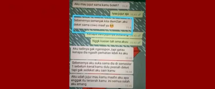 13 Chat lucu putus sama pacar ini nyesek pol, bikin nangis di pojokan