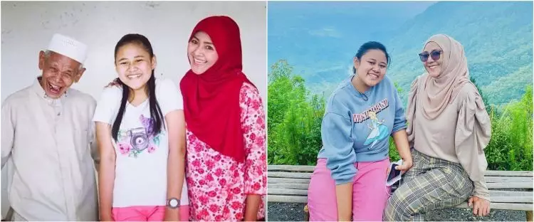 Uyuy dan Aliya di Tukang Ojek Pengkolan ternyata anak dan ibu di dunia ...