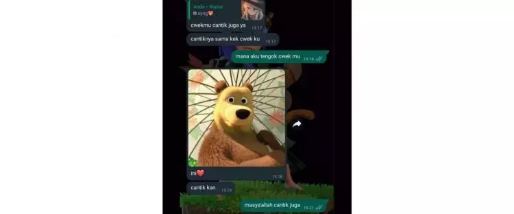 11 Chat lucu tentang imajinasi jomblo ini ngenes abis, tak tertolong ...