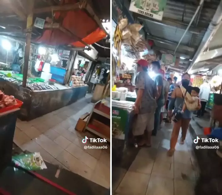 Cuma ada di kota besar, rumah warga di tengah pasar ini bikin warganet bertanya 'kok bisa?'