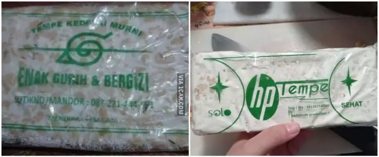 Tulisan kocak merek tempe ini pakai teknik S3 marketing, 11 potretnya ...
