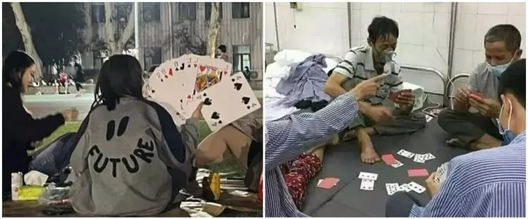 11 Potret kocak orang main kartu ini aksinya bikin ngakak, jadi pengin ...