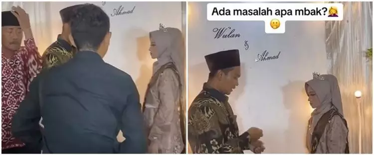 Momen wanita perlihatkan wajah cemberut saat dilamar ini banjir sorotan ...