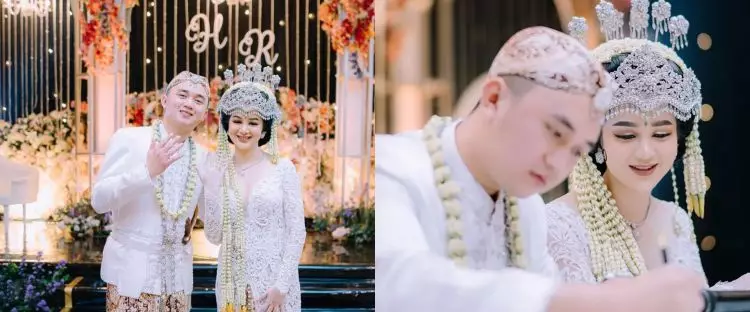 Nikah sebulan kemudian umumkan cerai, intip 9 potret kenangan kemesraan Hana Hanifah dan suami