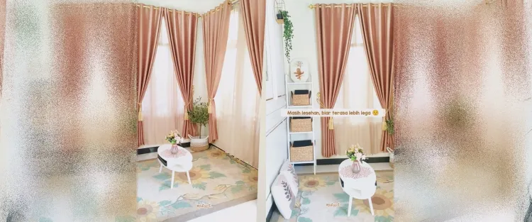 Tanpa sofa tetap elegan, 9 potret ruang tamu mungil konsep lesehan ini ...