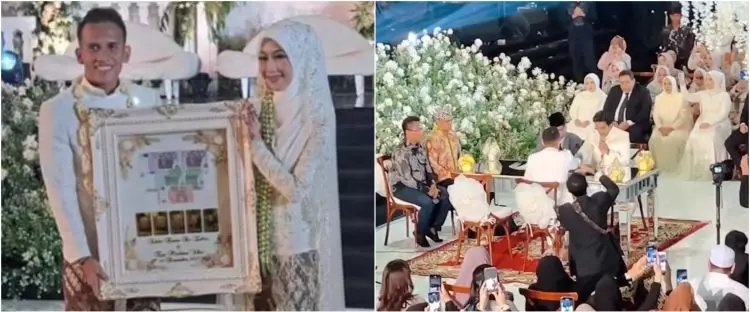 Beri mahar uang tunai Rp 20 juta & 46 gram logam mulia, ini 11 momen akad nikah Adiba dan Egy ...