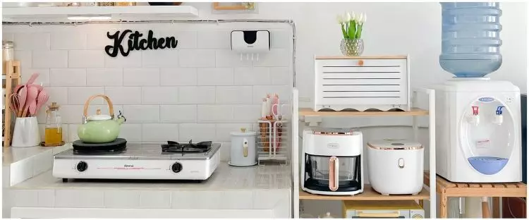 Tak sampai sejuta, 9 potret dapur ala kitchen set versi low bujet ini ...