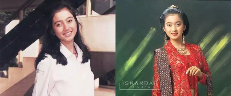 Usia setengah abad cantiknya tak luntur, 7 potret lawas Desy Ratnasari ...