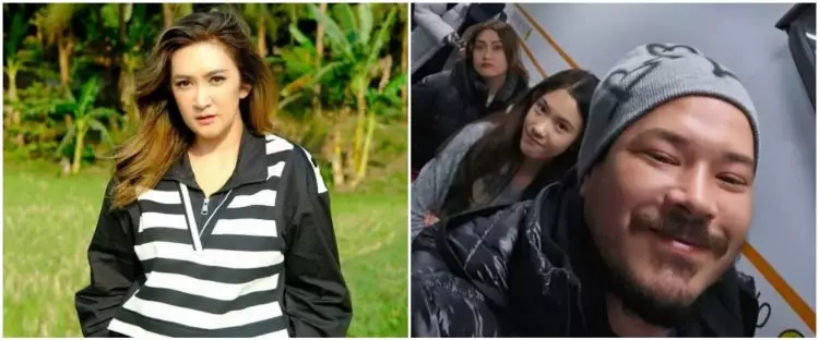 Harmonis meski sudah pisah, ini 9 momen Nafa Urbach dan Zack Lee liburan bareng anak di Korea ...