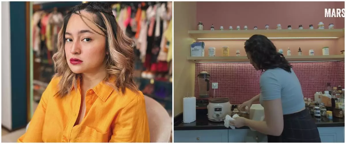 Cuma dibuat masak 2 bulan sekali, ini 10 potret dapur rumah Marshanda ...