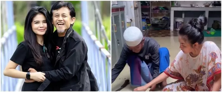 Epy Kusnandar pulang ke kampung istri, 5 potret rumah Karina Ranau dengan dapur perabotan sederhana