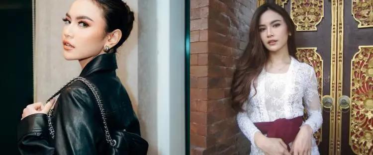 Busananya dinilai saingi pengantin, begini 9 potret Mahalini pakai gaun ...