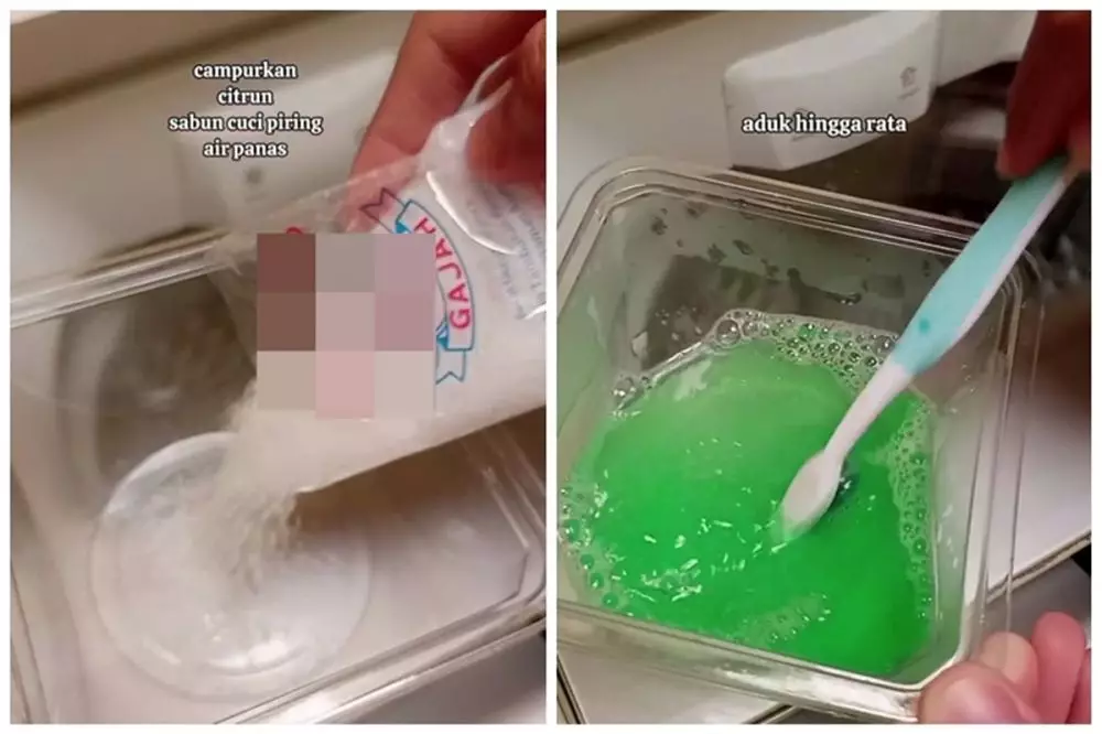 Without baking soda, this is an effective way to clean stubborn crust ...