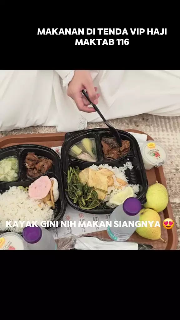 7 Food menus for the 2024 Indonesian VIP Hajj pilgrims in Mina, get ...